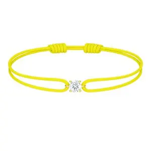 DYAMKA Diamond Cord Bracelet - Yellow/gold