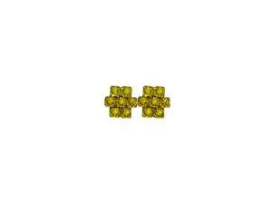 VICKISARGE The Hive Pierced Earrings - Yellow
