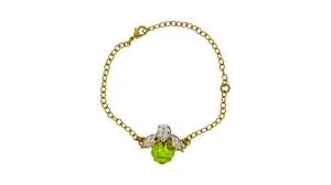VICKISARGE The Bee Bracelet - Green