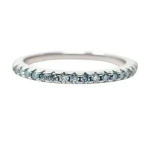 HARFI Harfi Sterling Silver Aquamarine Birthstone Ring Silver/blue