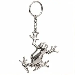 F3ROG BY RANA Frog Keychain - Silver
