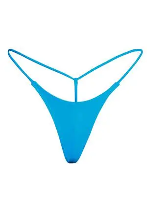 MINIMALE ANIMALE G Money Thong Bikini Bottom - Blue