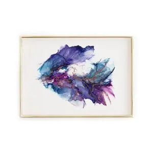 Art By Affie Nacre A4 Fine Art Print - White