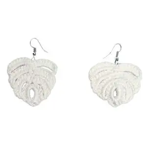 PERALUNA Isabel Knit Drop Earrings