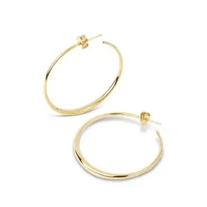 DINNY HALL Signature Medium Hoop Earrings - Gold
