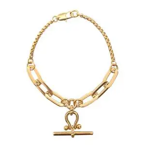 IN CAUDA VENENUM Enki Bracelet - Gold