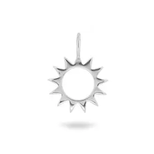 ZOHREH Sunburst Silhouette Pendant