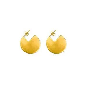 LES REINES The Aura Statement Earrings - Gold