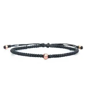 HARBOUR UK BRACELETS Harmony Rope Bracelet - Black