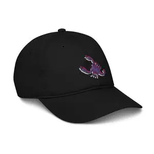 ANCHOR & CREW Scorpion Embroidered Baseball Cap - Black