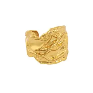 JANUS EDINBURGH Vermeil Sterling Silver Fluidity Tulla Ring - Gold