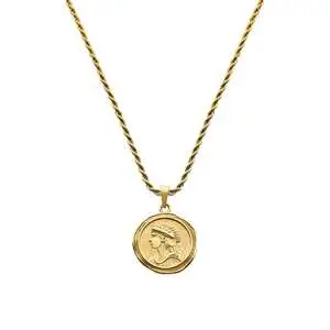 BERMUDA WATCH COMPANY Maivelle Athena Rope Chain Necklace - Gold