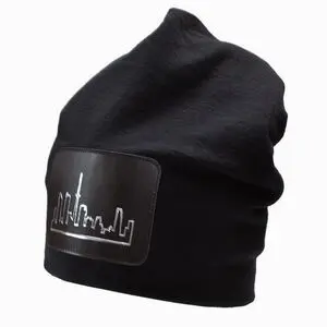 LAURA DAILI Cityscape Wool Blend Beanie