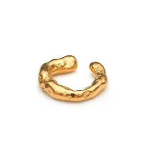 EVA REMENYI Talisman Ear Cuff Gold
