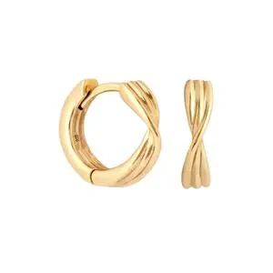 NAZZAR X Huggie Vermeil Hoop Earrings - Gold