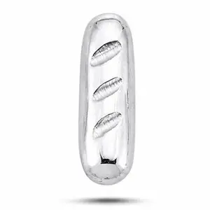 ECCE ARTISAN DIAMONDS 925k Sterling Baguette Mini Pin - Silver
