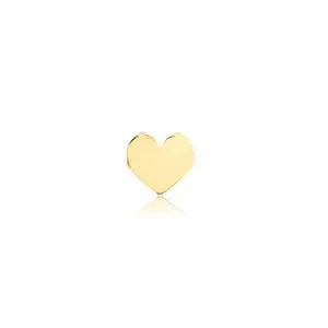 SOLIO JEWELLERY Heart Box Pendant In 18k Gold - Gold/yellow
