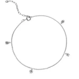 LEE RENEE Loveliness Of Ladybirds Bracelet - Silver