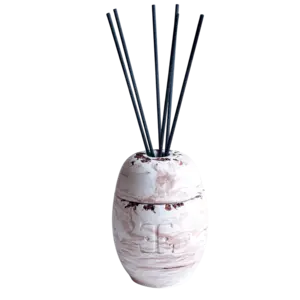 Esti Living Brown / White Mocha Dreams Reed Diffuser Set - Brown/white