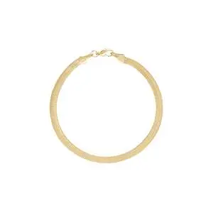 OLIVIA LE Sahira Herringbone Bracelet - Gold