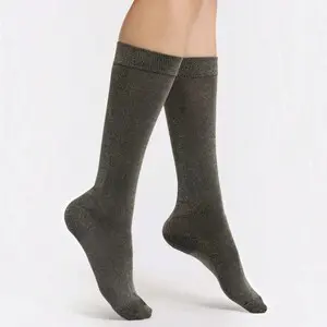 HIGH HEEL JUNGLE BY KATHRYN EISMAN Glitterati Tall Socks - Black