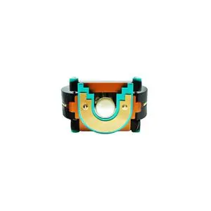 GISSA BICALHO Maya Acrylic Bracelet Green