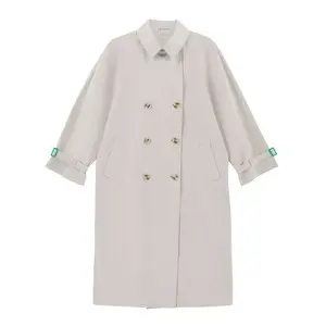 SAINT ONE CO. Neutrals Idols Trench Coat