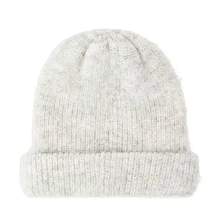 ALPACA LOCA Knitted Alpaca Wool Hat - Grey