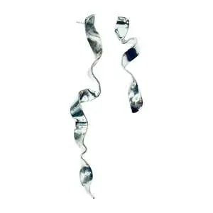 OOLO LONDON Let's Dance Asymmetrical Drop Earrings