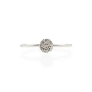 LEE RENEE Dahlia Stacking Ring - Silver