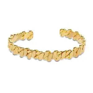 AMADEUS Otto Pebble Bangle - Gold