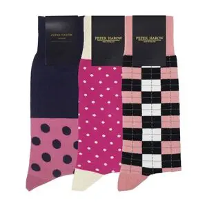 PEPER HAROW - MADE IN ENGLAND Peper Harow Sock Bundle - Pink