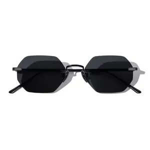 COSSINO Vonne Daybreaker Frameless Sunglasses - Black