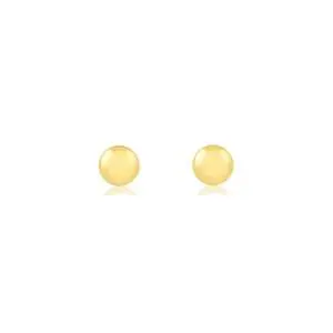 SOLIO JEWELLERY 18k Gold Ball Stud Earrings
