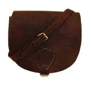 BERBER LEATHER Temara Large Saddle Bag