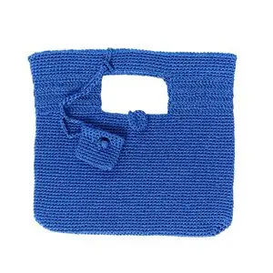 N'ONAT Santorini Crochet Tote Bag - Blue