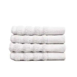 Misona Organic Cotton Face Cloths - White