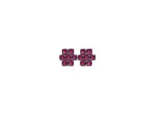 VICKISARGE The Hive Clip On Earrings - Pink