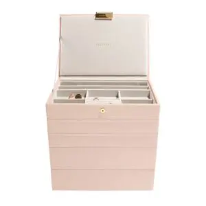 STACKERS Classic Jewelry Box Set Of Five - Pink