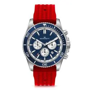 KENNETT WATCHES & ACCESSORIES Chronograph Watch - Blue/red