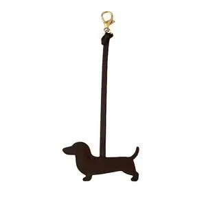 F3ROG BY RANA Sausage Dog Keychain - Brown