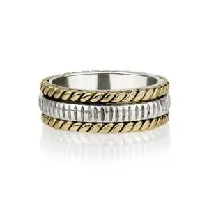 CHARLOTTE'S WEB JEWELLERY Trust In Life Spinning Ring - Silver