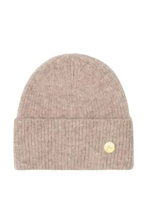 HORTONS ENGLAND Lightweight Mohair Beanie - Yellow