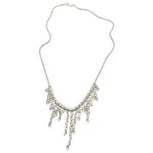 TG-JEWELLERY BY TAMARA GERVASIO Rain Drop Chain Necklace - Silver
