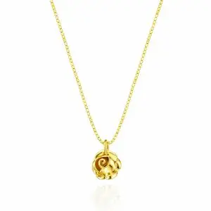 UNALOE Pasiòn Rosebud Necklace - Gold