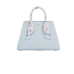 FABLE ENGLAND Structured Tote Bag Medium - Blue