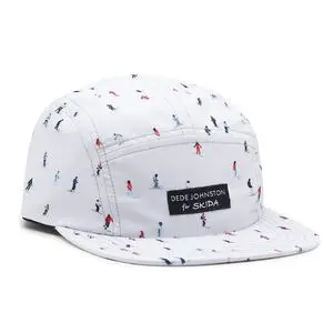 DEDE JOHNSTON Skier Brim Cap - White