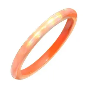GOLD & HONEY Iridescent Bangle Orange