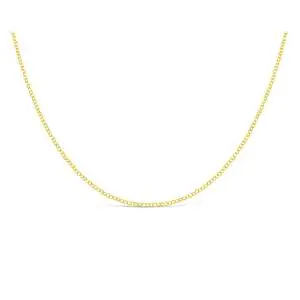 SOLIO JEWELLERY 18k Solid Gold Portuguese Chain