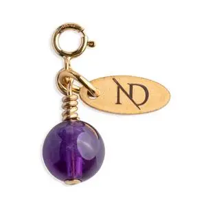 N'DAMUS LONDON Gemstone And Gold Charm - Gold/yellow
